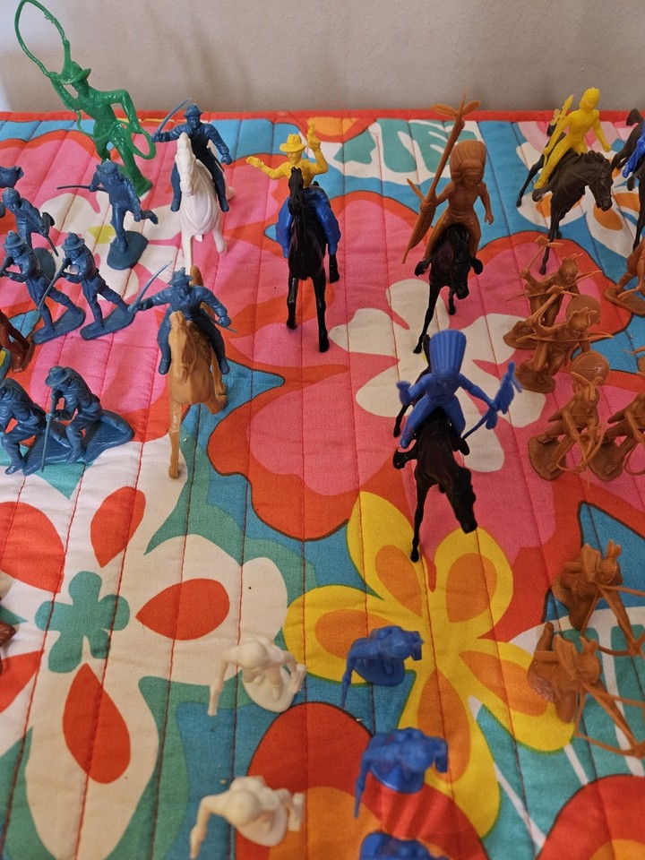 Vintage Marx Toys 3681 Fort Apache Play Set 1964 Near Complete Set in ...