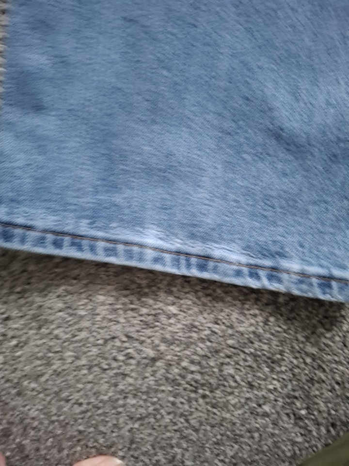 Mens Wrangler Premium Quality Blue Denim Jeans waist 48 inside leg 29 ...