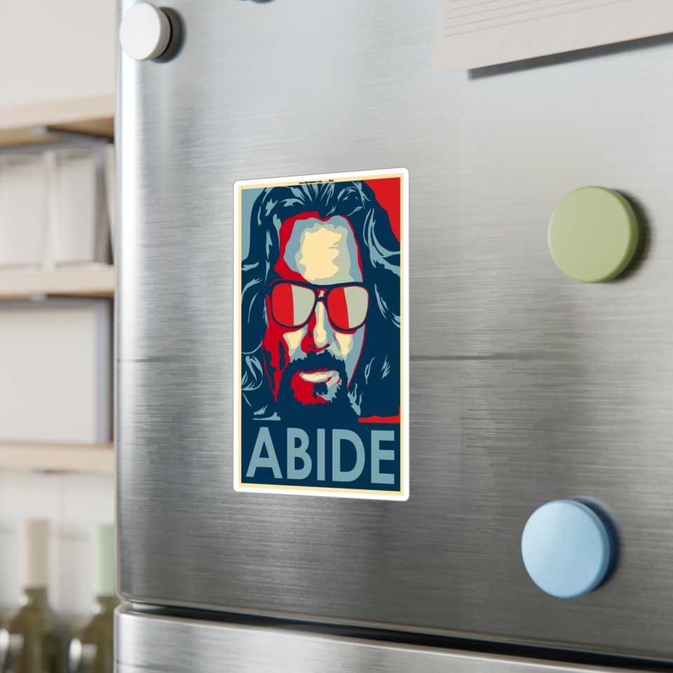 The big lebowski sticker Abide, Cool Wall Sticker, Stylish Home Decor ...