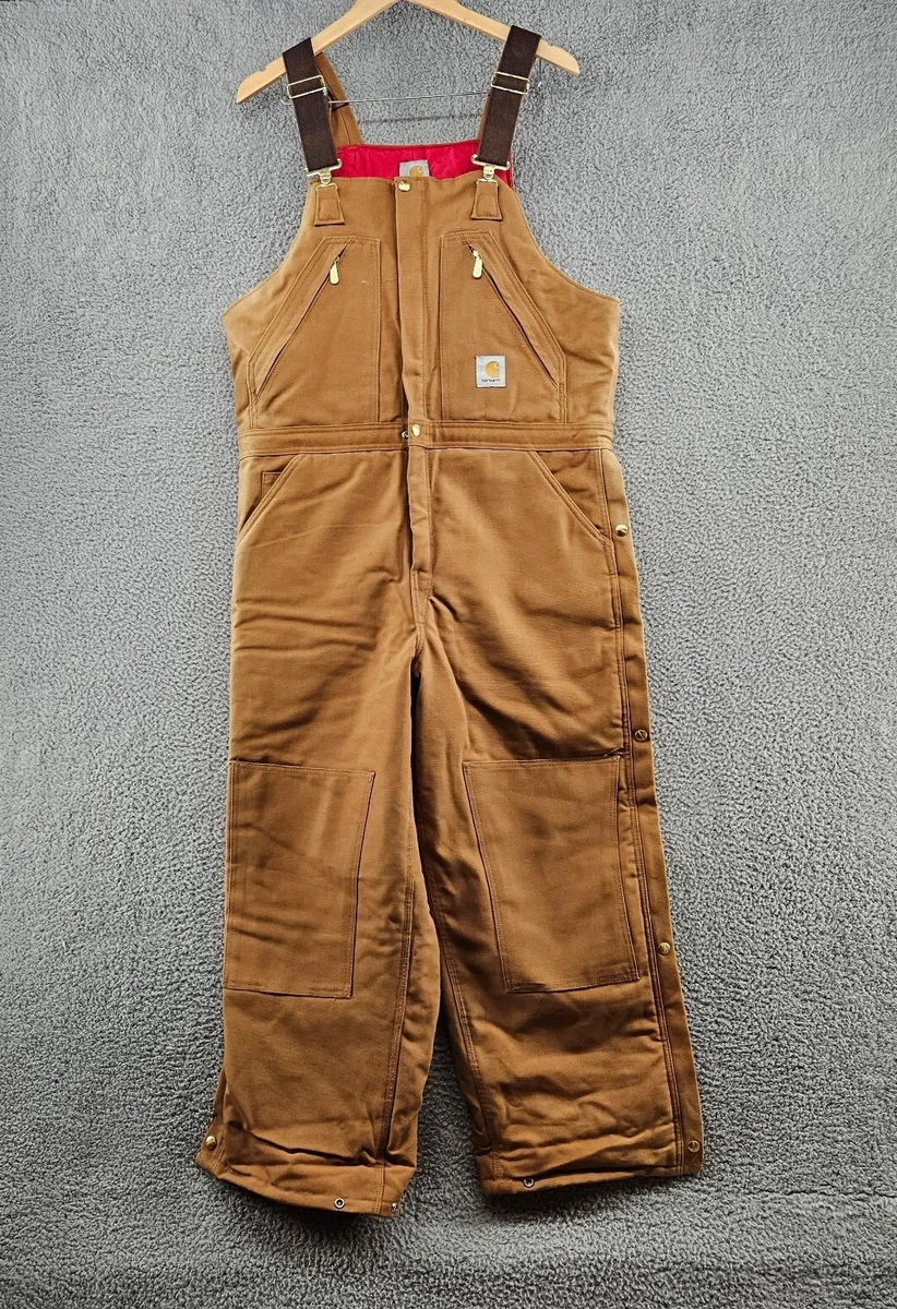 Carhartt Lined Bib Overalls