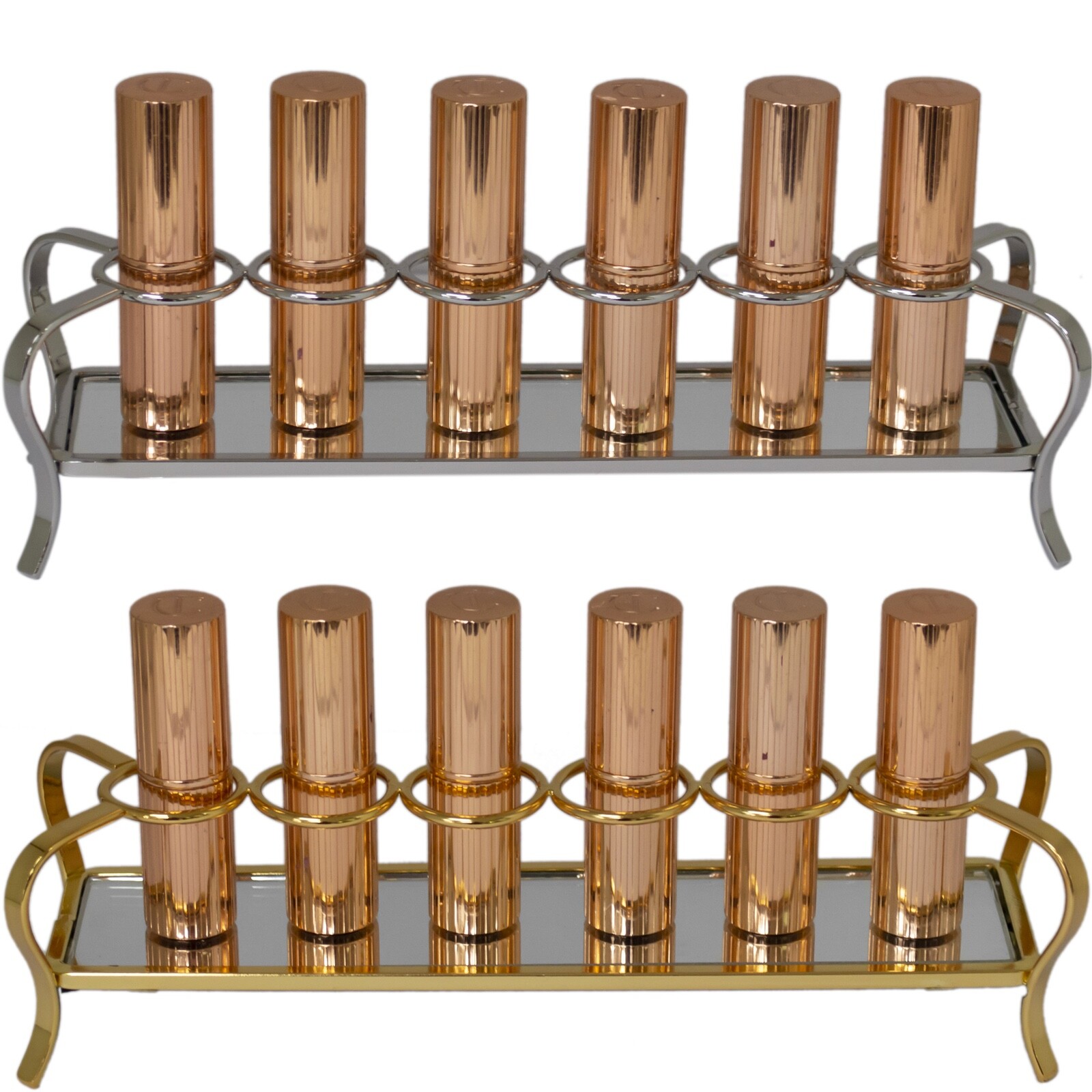 Lipstick Case Holder, 6 Compartments for Lipstick or Brush Display ...