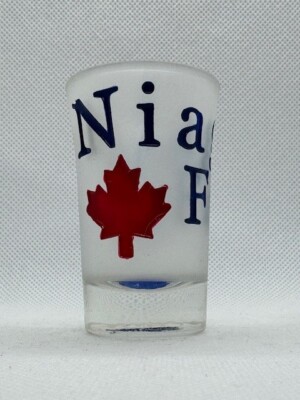 Niagara Falls Frosted Flared Shot Glass | eBay