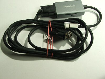 Vivitar USB C Adapter/iPhone Lightning/Micro-USB Universal SD and Micro ...