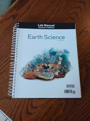 Earth Science LAB MANUAL Teacher Edition, 5th ed - Spiral-bound By BJU ...