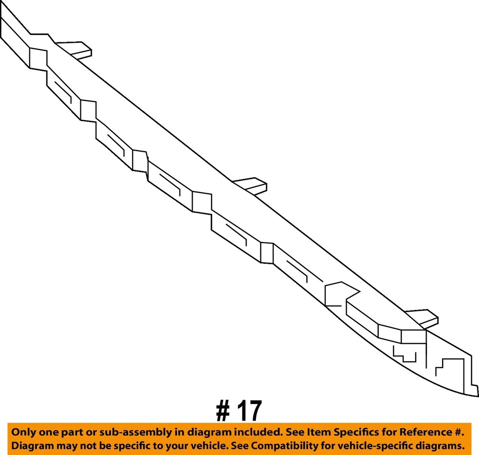 2017-2018 Mercedes GLC300 Front Bumper Grille Grill-Lower Trim Panel ...