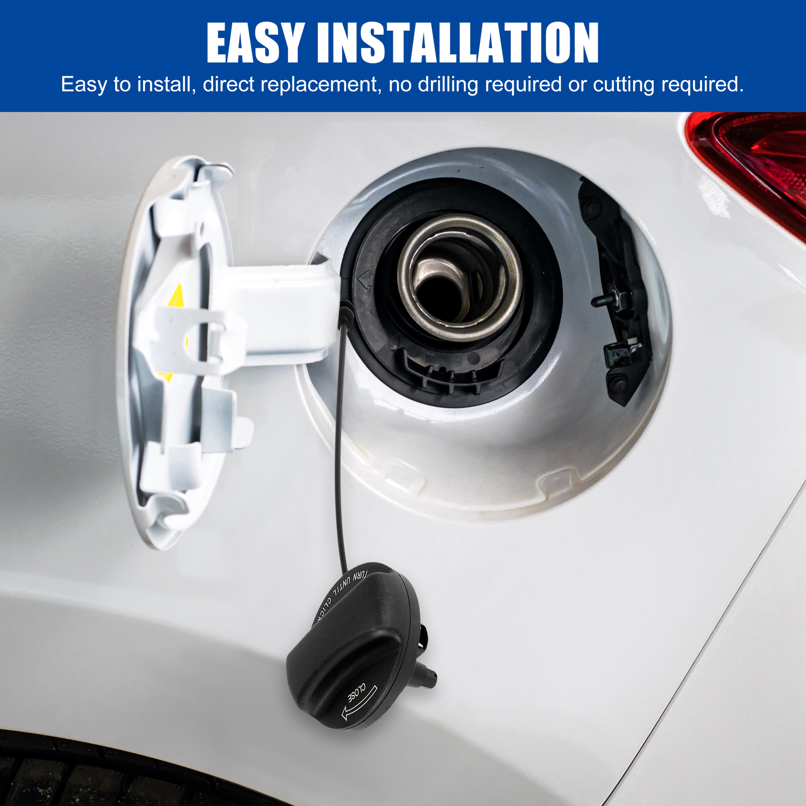 16117222391 Fuel Tank Cap Gas Filler Petrol Cover for BMW E46 E60 E70 ...