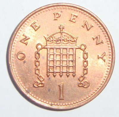 1993 GREAT BRITAIN ONE 1 PENNY ELIZABETH II NICE WORLD COIN | eBay