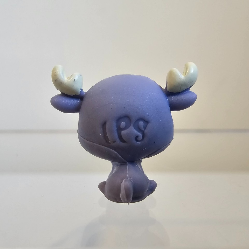 Hasbro Littlest Pet Shop #1-162 Cuddles Caribooney Moose Teensie Tiny ...