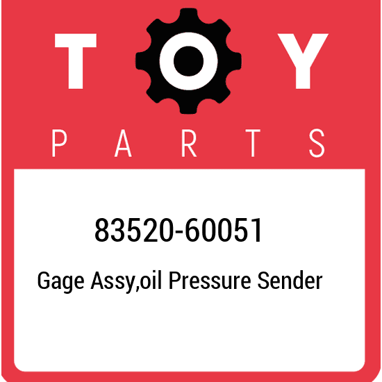 83520-60051 Toyota Gage assy,oil pressure sender 8352060051, New ...