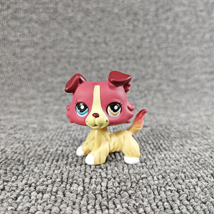 LPS Toys Littlest Pet Shop #1262 Plum Cream Collie Dog Different Color ...