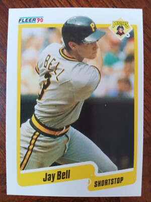 JAY BELL PITTSBURGH PIRATES 1990 FLEER BASEBALL CARD #459 | eBay