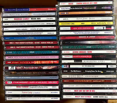 38 CD Lot - Various Genres - Rock, Pop, Soundtracks | eBay