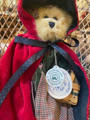 Vintage 10" Bailey Bear from Boyds Bears Bailey & Friends Collection ...