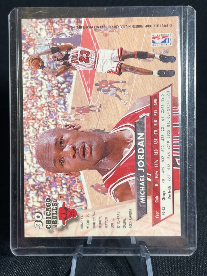 1993-94 Fleer Ultra - #30 Michael Jordan - Excellent Condition - First ...