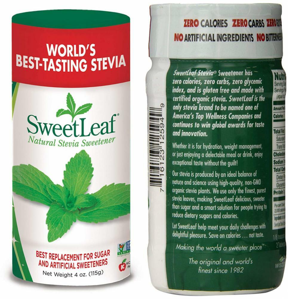 Sweetleaf Natural Stevia Sweetener Powder, 4 Ounce Shaker | eBay