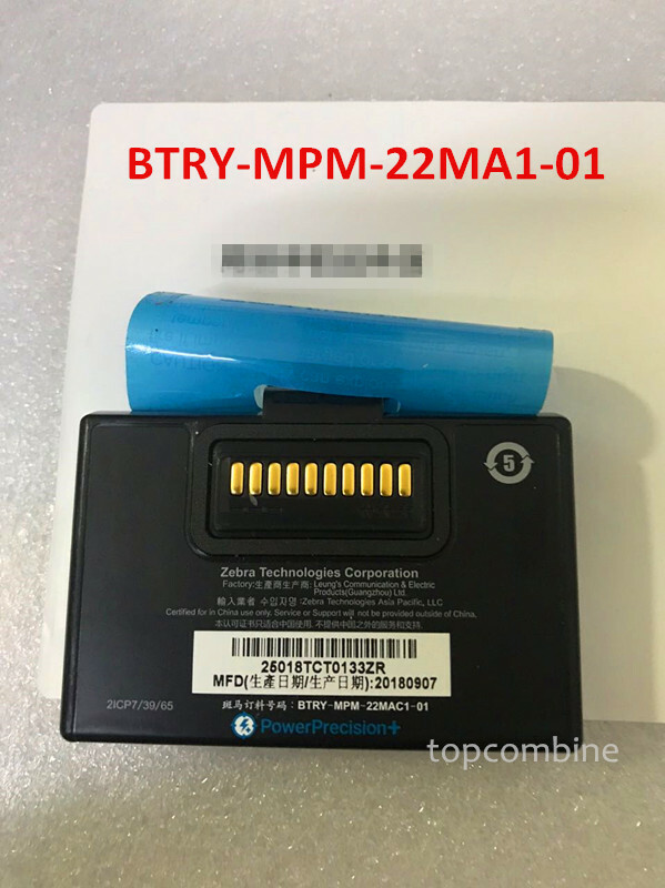 BTRY-MPM-22MA1-01 Li-ion Battery For Zebra ZR328 Thermal Label Printer ...