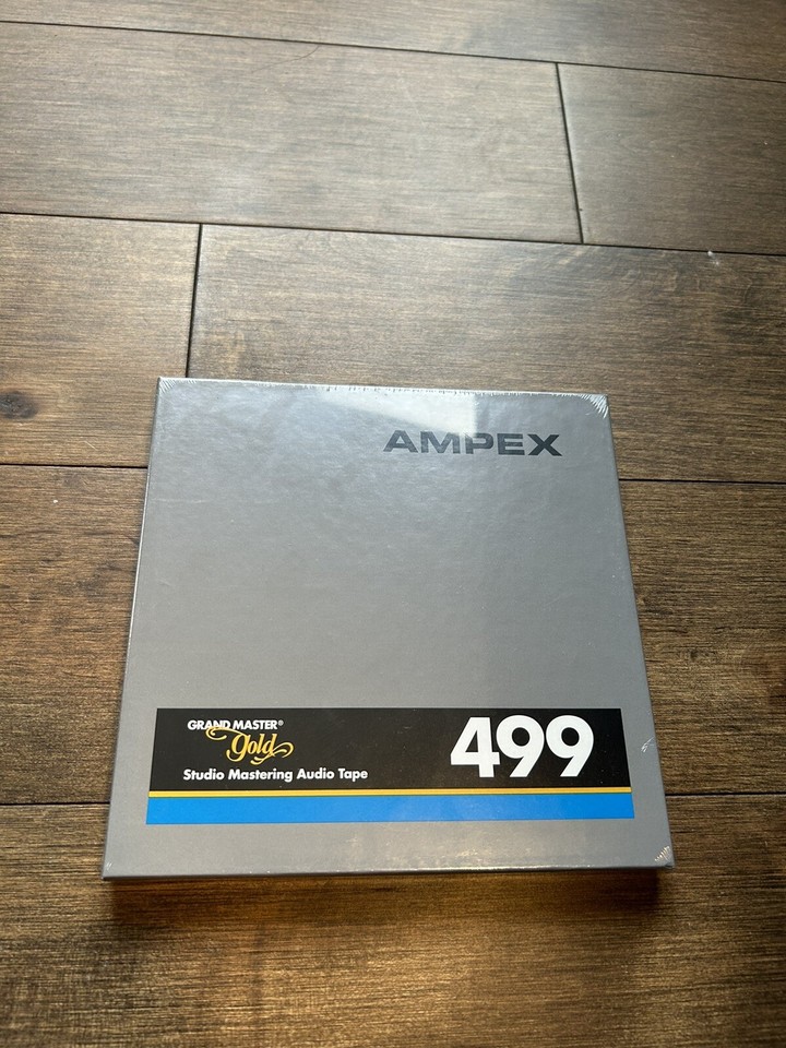 499 Ampex Grandmaster Gold Studio Recording Tape 1/4in x 1200ft | eBay