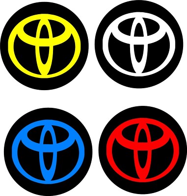 Toyota center cap vinal sticker | eBay
