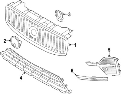 Genuine Volvo Trim Molding 32234953 | eBay