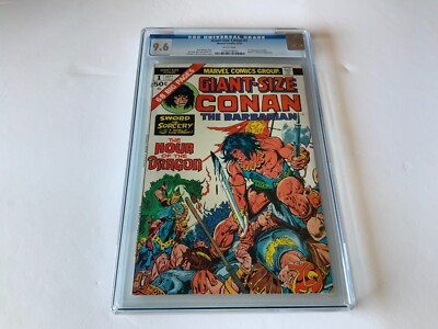 GIANT SIZE CONAN 1 CGC 9.6 WHITE PAGES 1ST APPEARANCE BELIT MARVEL ...