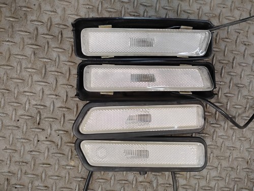 Porsche 944 & 944 Turbo - Front & Rear CLEARZ Clear Side Marker Light ...