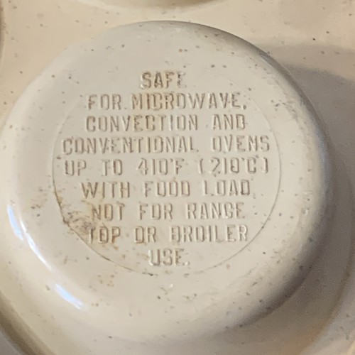 Vintage Regal Ware 6 Cupcake Muffin Pan Royal Baking Microwave Oven ...