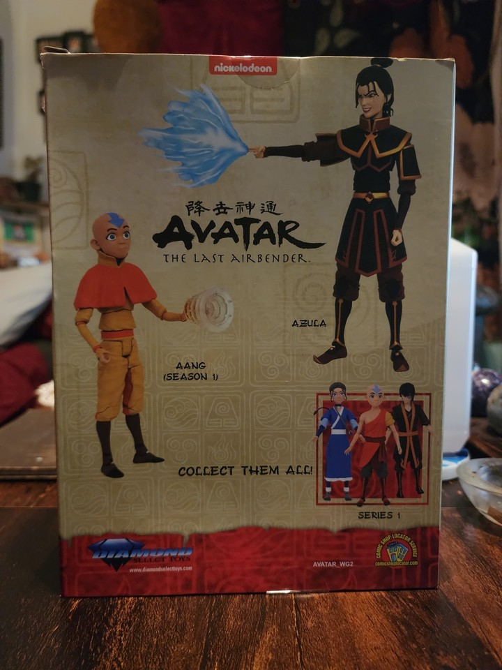 Diamond Select Toys - Avatar The Last Airbender Aang 7" Action Figure ...