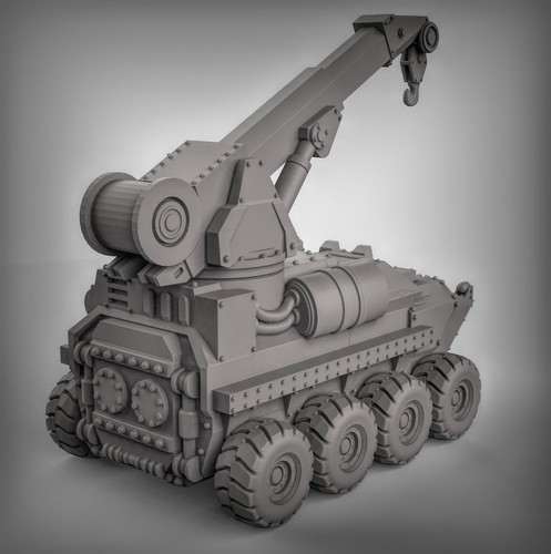 Recovery Vehicle Model - Tank Collection for 28mm Miniature Wargames ...