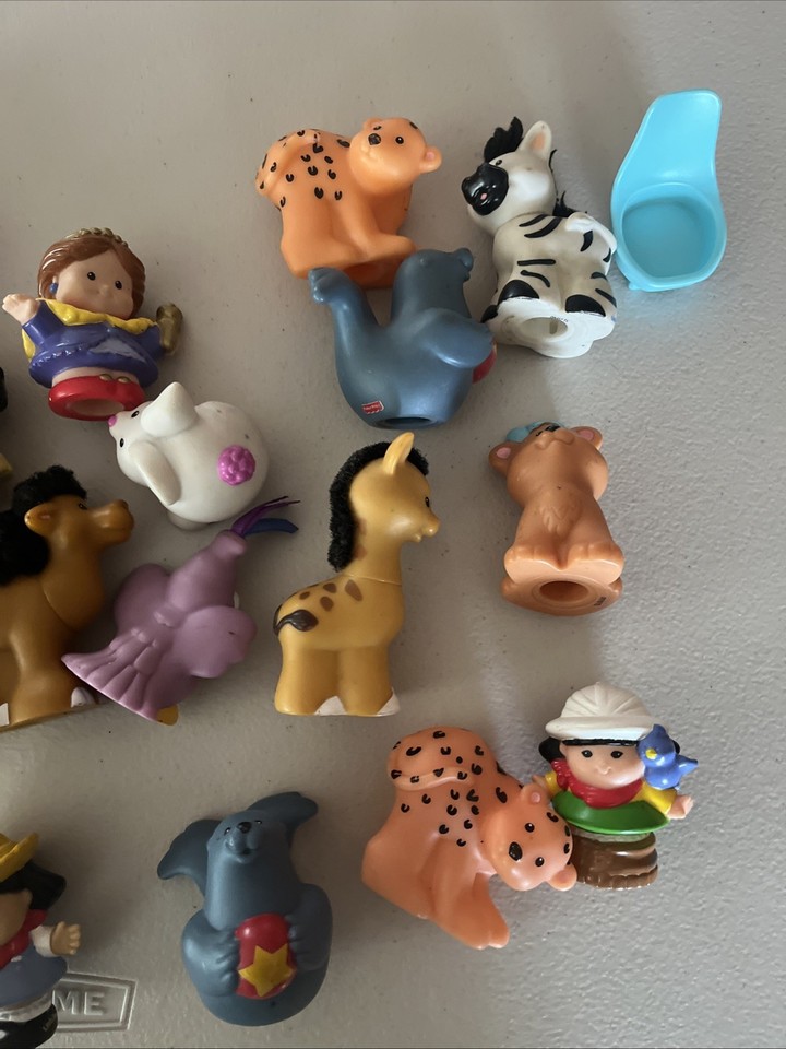 Fisher Price Little People Lot - 1997-2005 Mixed Sets Animals People ...