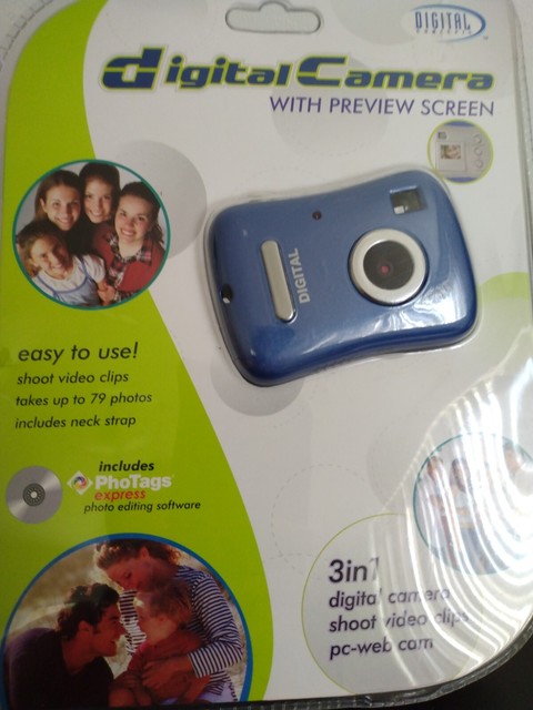 Sakar 98378 0.3MP Digital Camera - Blue for sale online | eBay
