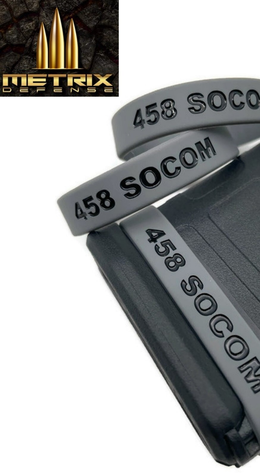 458 SOCOM MAG ID Band Quality durable identification band (Pack of 3 ...