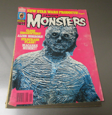1978 FAMOUS MONSTERS Of Filmland Warren Magazine #143 GD- 1.8 Close ...