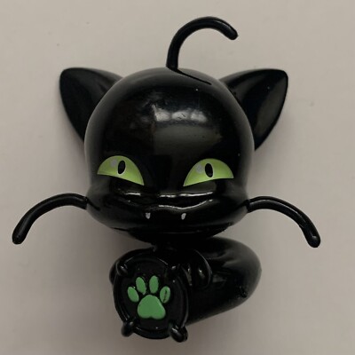 2020 Miraculous Ladybug Kwami Figure 2” Plagg Cat Black Miracle Box ...