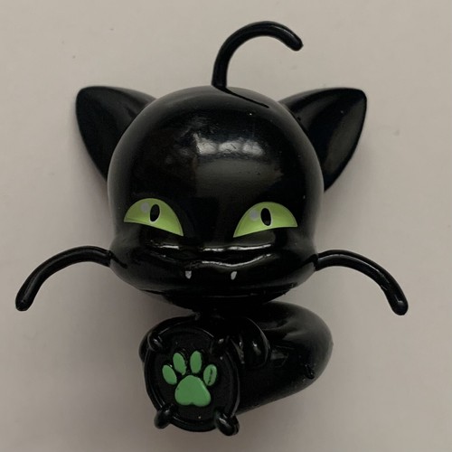 2020 Miraculous Ladybug Kwami Figure 2” Plagg Cat Black Miracle Box ...