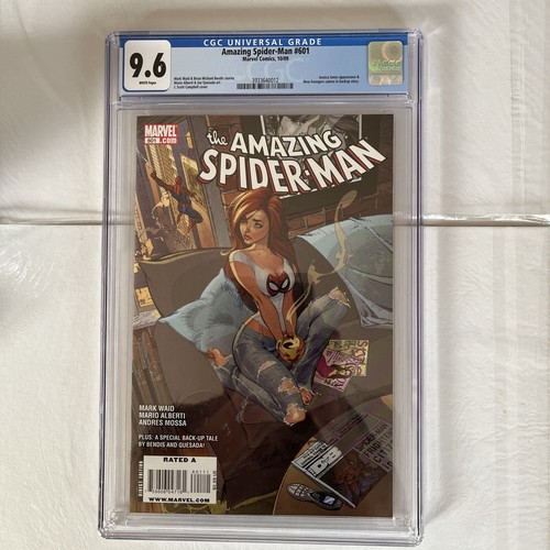 Amazing Spider-Man 601 CGC 9.6 J Scott Campbell Cover | eBay