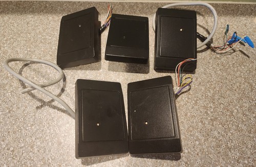Lot of (5) HID ThinLine II (5395CK100) Proximity Card Reader | eBay