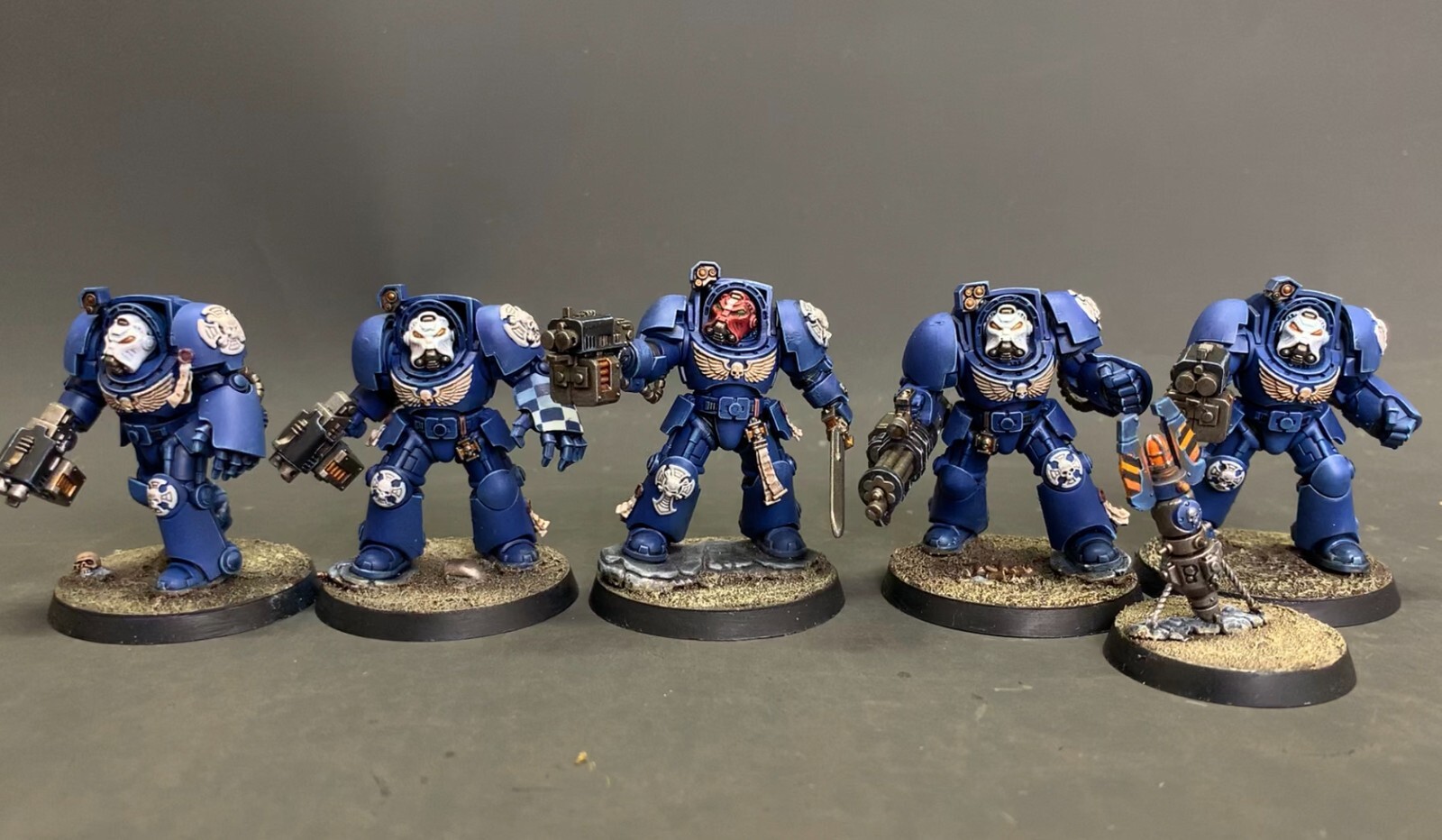 Warhammer 40K Terminator Squad Space Marines Ultramarines Presale ...