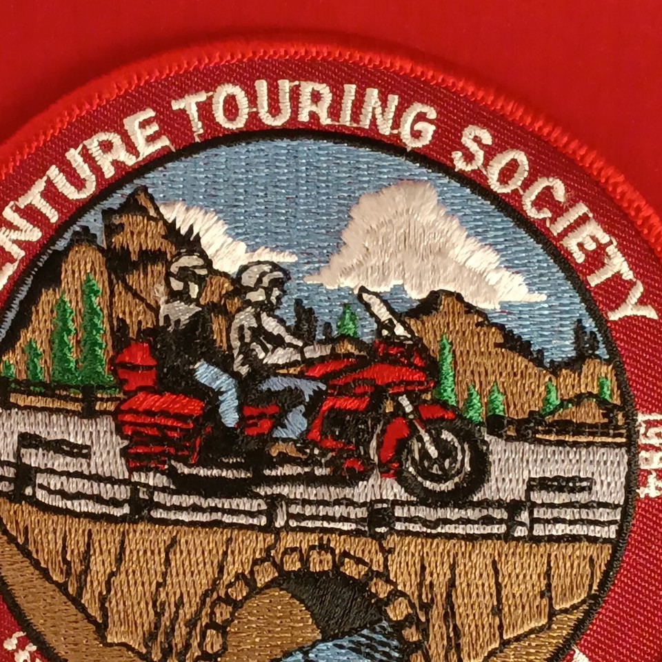 Venture Touring Society- "Ride with The Best" (Embroidered Patch, 1984 ...