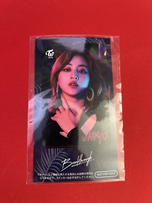 Twice Jihyo sticker official breakthrough Japanese Album | eBay