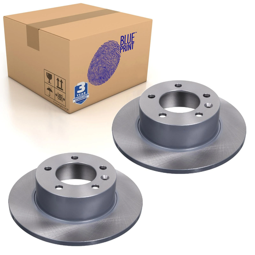 Pair of Rear Brake Disc Fits Vauxhall Movano OE 432000367R Blue Print ...