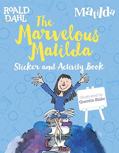 The Marvelous Matilda Sticker and Activity Book by Dahl, Roald ...