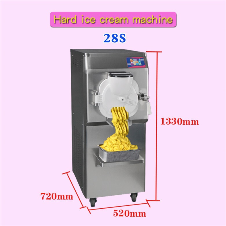 Kolice 9-11 gal/hour Italian Ice Machine Sorbettos Gelato Ice Cream ...