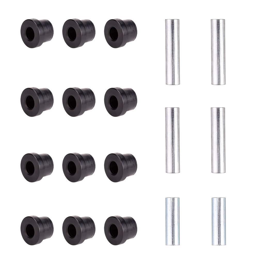 Complete Rear Leaf Springs & Shackles Bushing Sleeve kit for Club Car ...