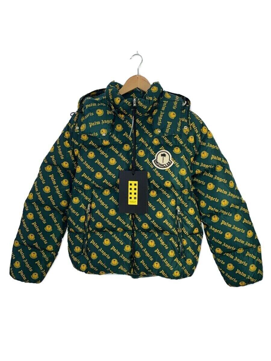 MONCLER × Palm Angels down Jacket nylon green 1 Used | eBay MONCLER × Palm Angels down Jacket nylon green 1 Used | eBay