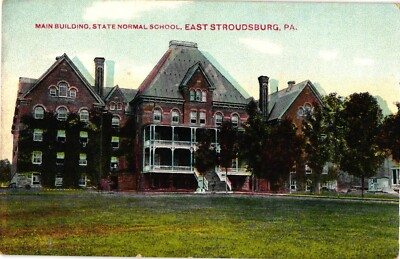Vintage Unposted Postcard MAIN BUILDING STATE NORMAL SCHOOL East ...