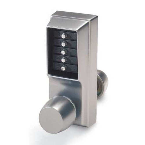 Simplex 1011-26D-41 Mechanical Push Button Lockset, Knob, Entry, Left ...