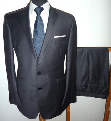 ALEXANDRE SAVILE ROW Grey WOOL Blend Suit Men's 42 R Jacket Trousers W ...