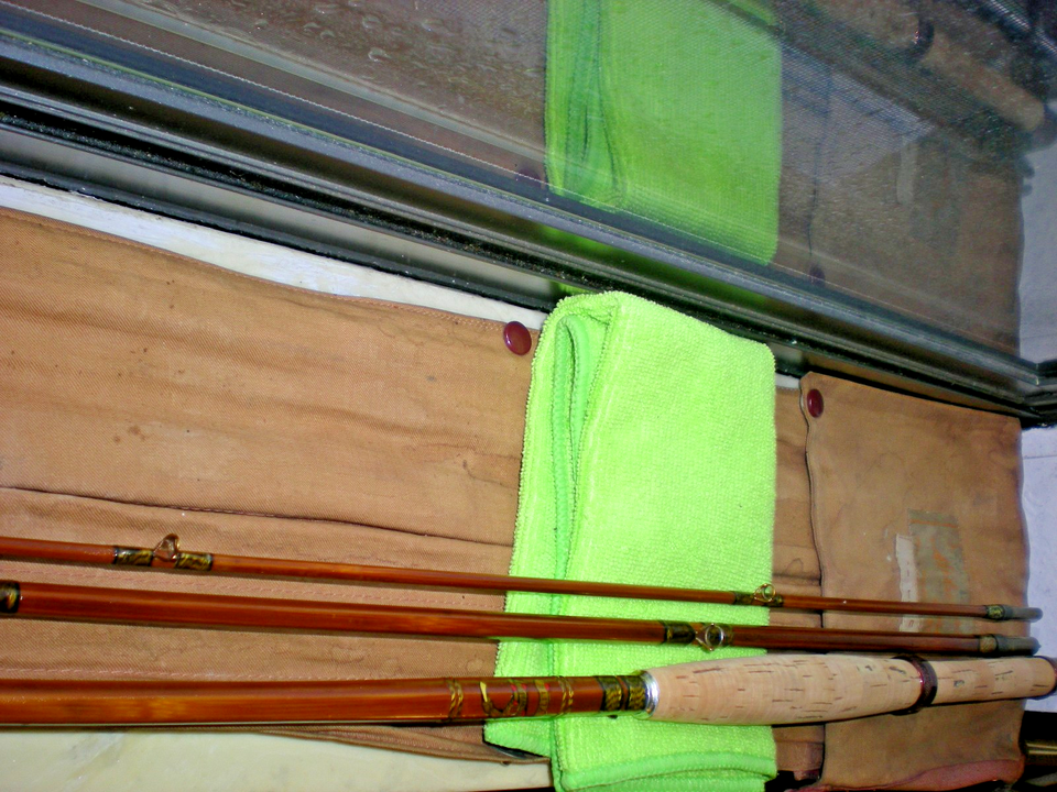 Vintage, Millward's ''Flylite'' Split-Cane Fly Rod 9' 3/1 7-8wt.est. 6 ...