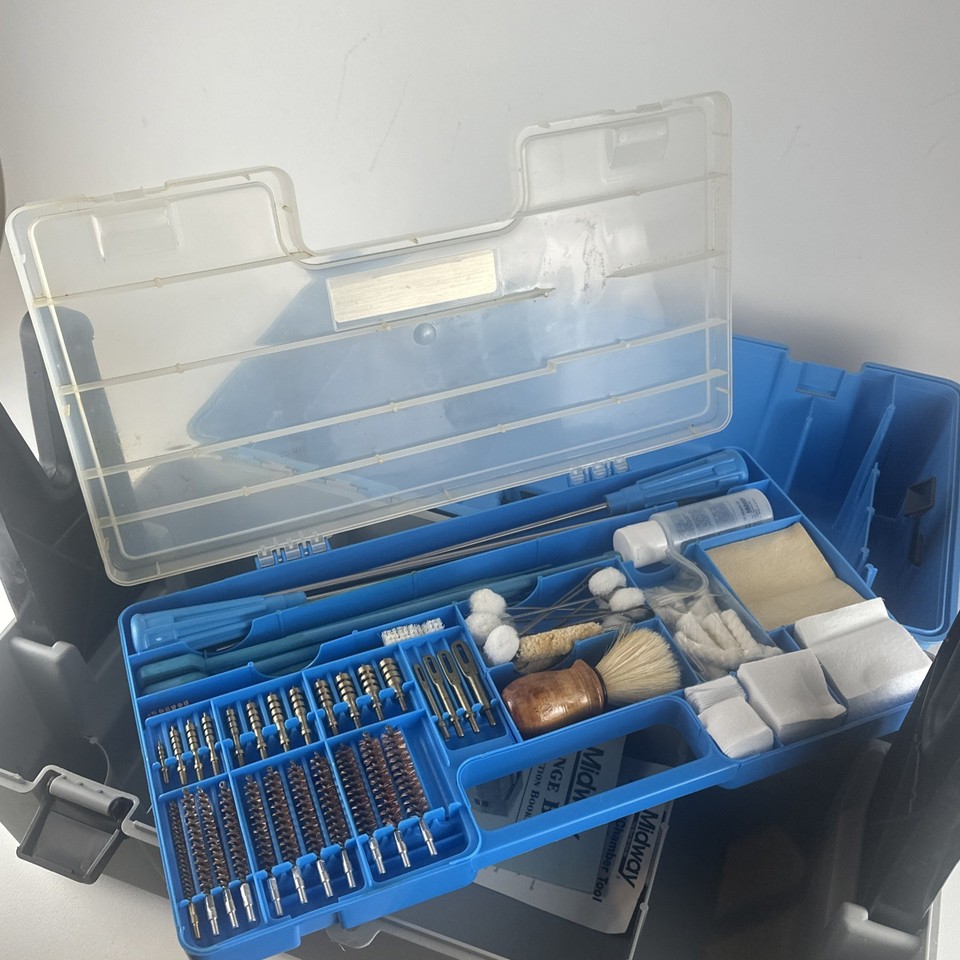 Midway Range Box & Gun Cleaning Kit Made In USA | eBay