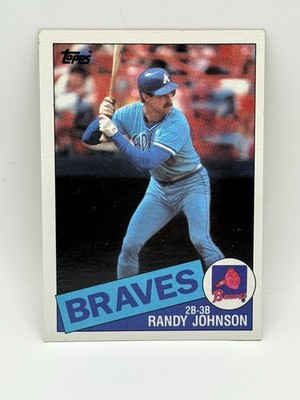 1985 Topps - Randy Johnson #458 | eBay